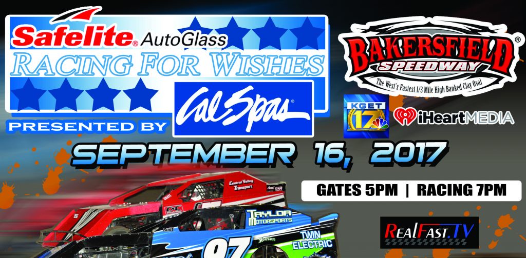 RACING FOR WISHES VII SET FOR SEPTEMBER 16th AT BAKERSFIELD SPEEDWAY ...