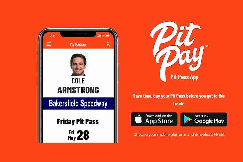 BAKERSFIELD SPEEDWAY PARTNERS WITH PIT PAY APP FOR 2021 AND BEYOND ...